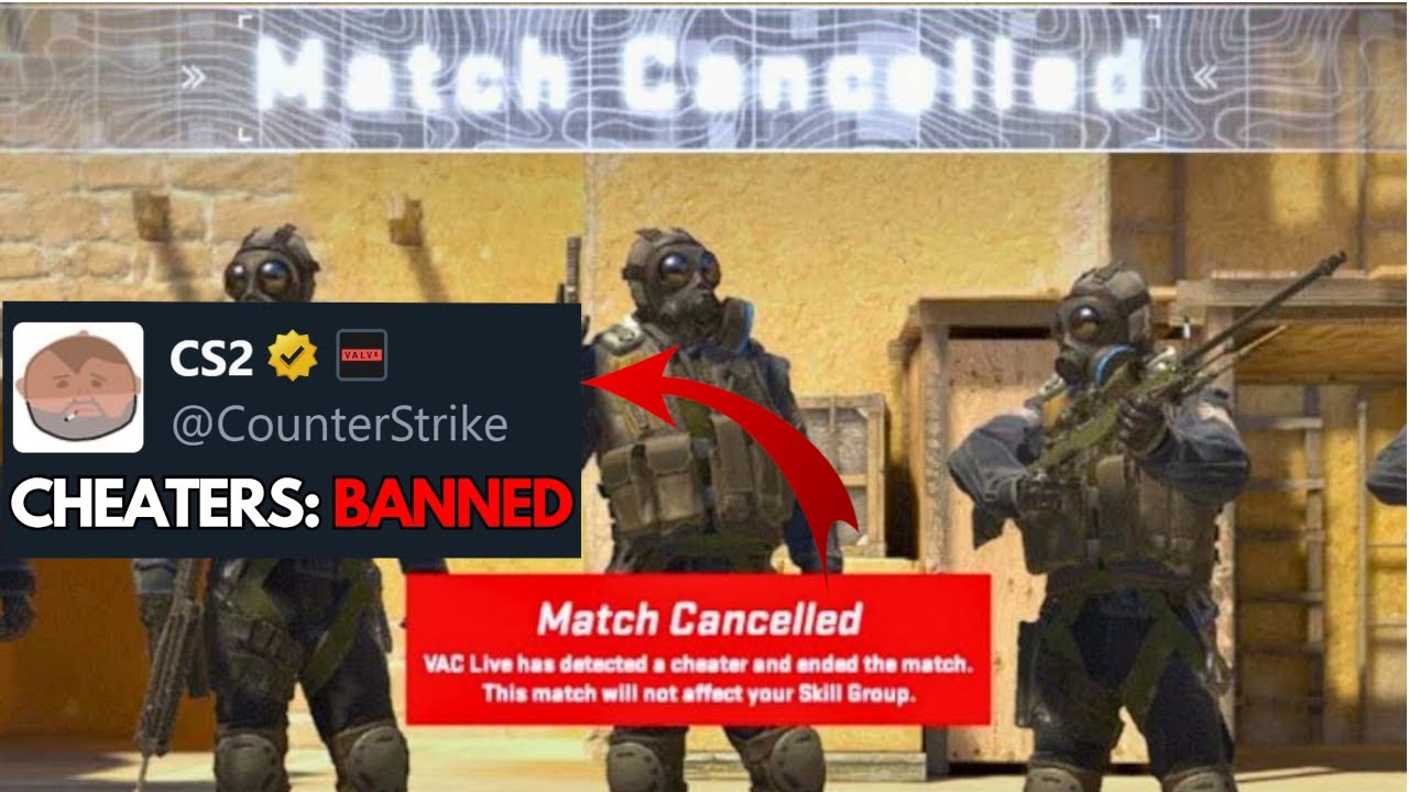 Huge 100k+ CS2 Ban Wave VAC is Back - YouTube
