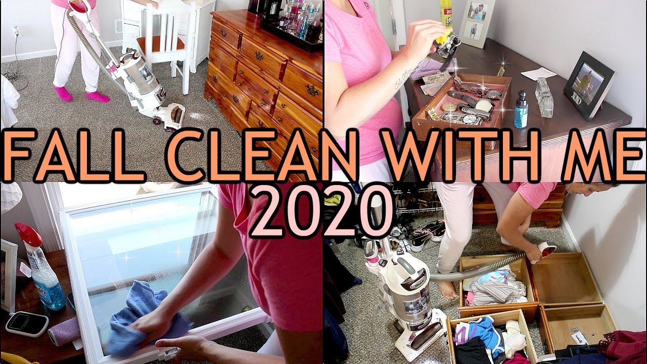 FALL CLEAN WITH ME |DEEP CLEANING & ORGANIZING 2020! - YouTube