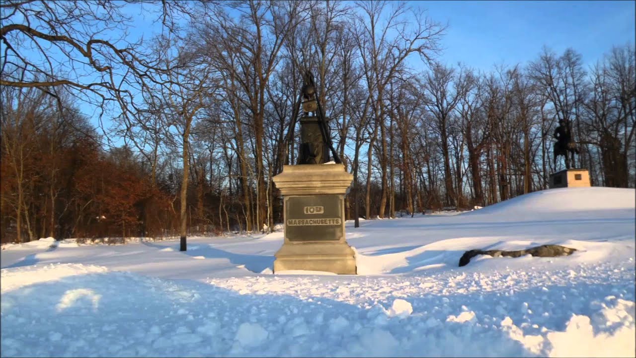 Gettysburg in the Snow 2 - YouTube