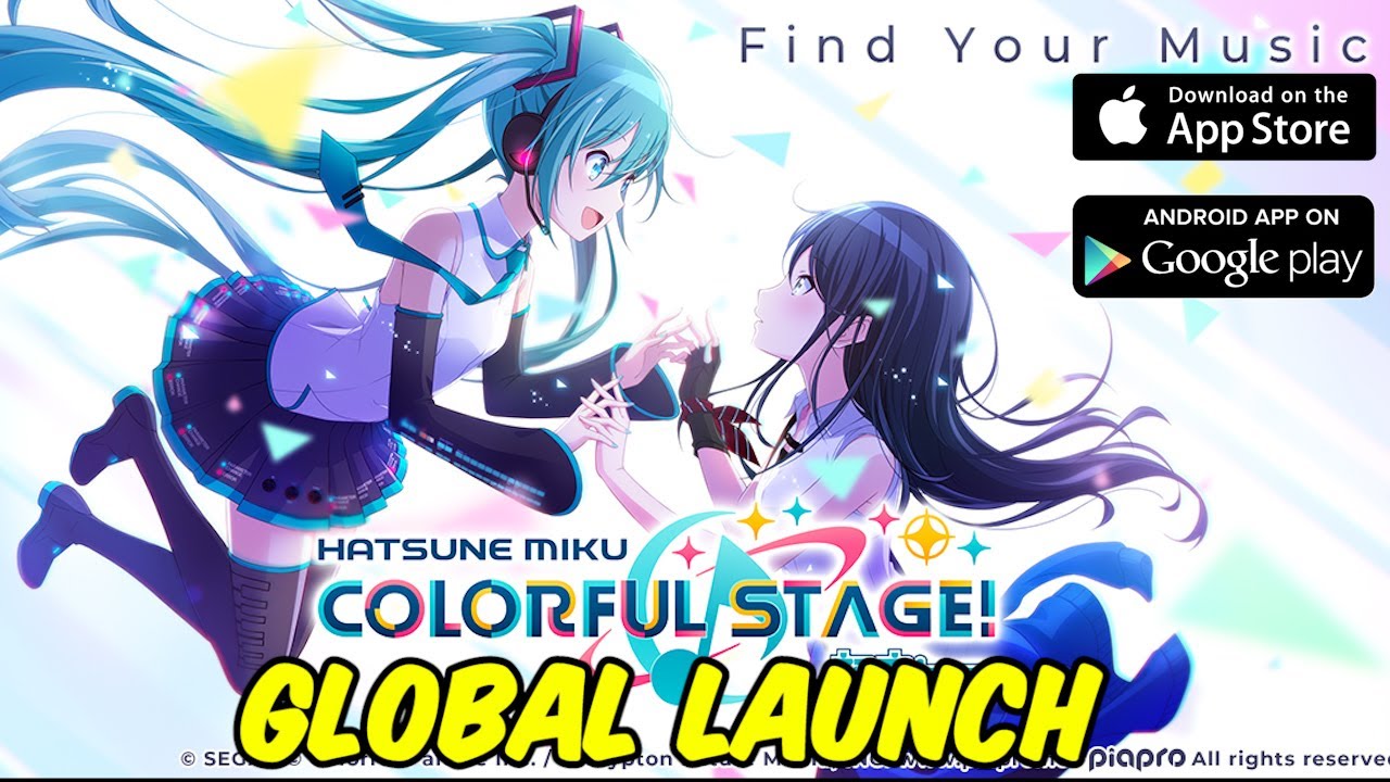 HATSUNE MIKU: COLORFUL STAGE! - Gameplay (Android/IOS) - Global Launch ...