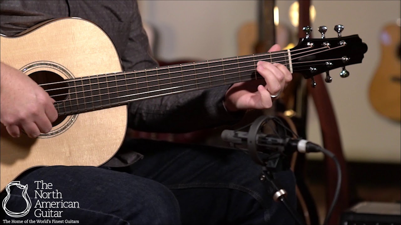Beauregard Concert Acoustic Guitar- Played By Lance Allen - YouTube