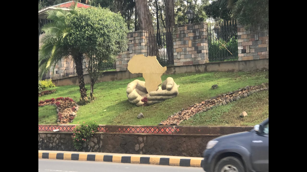 Walking At The Bole District, Addis Ababa, Ethiopia The Land Of Origin ...