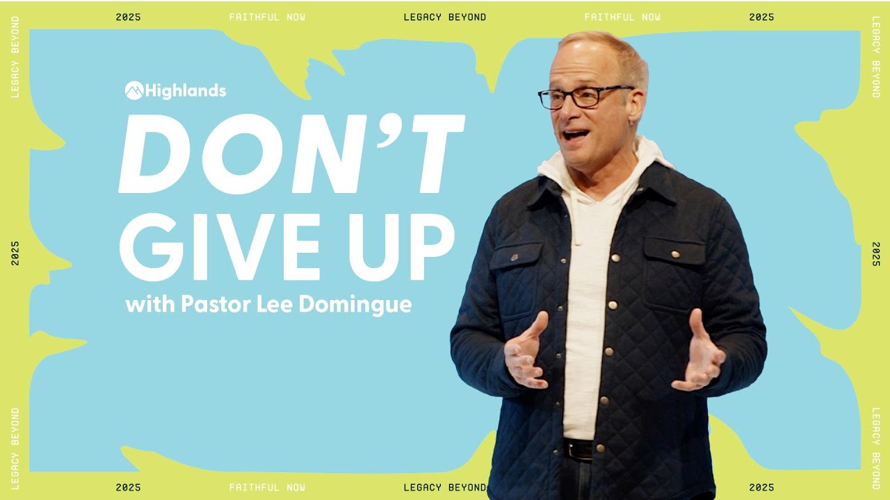 Dont Give Up | Lee Domingue - YouTube
