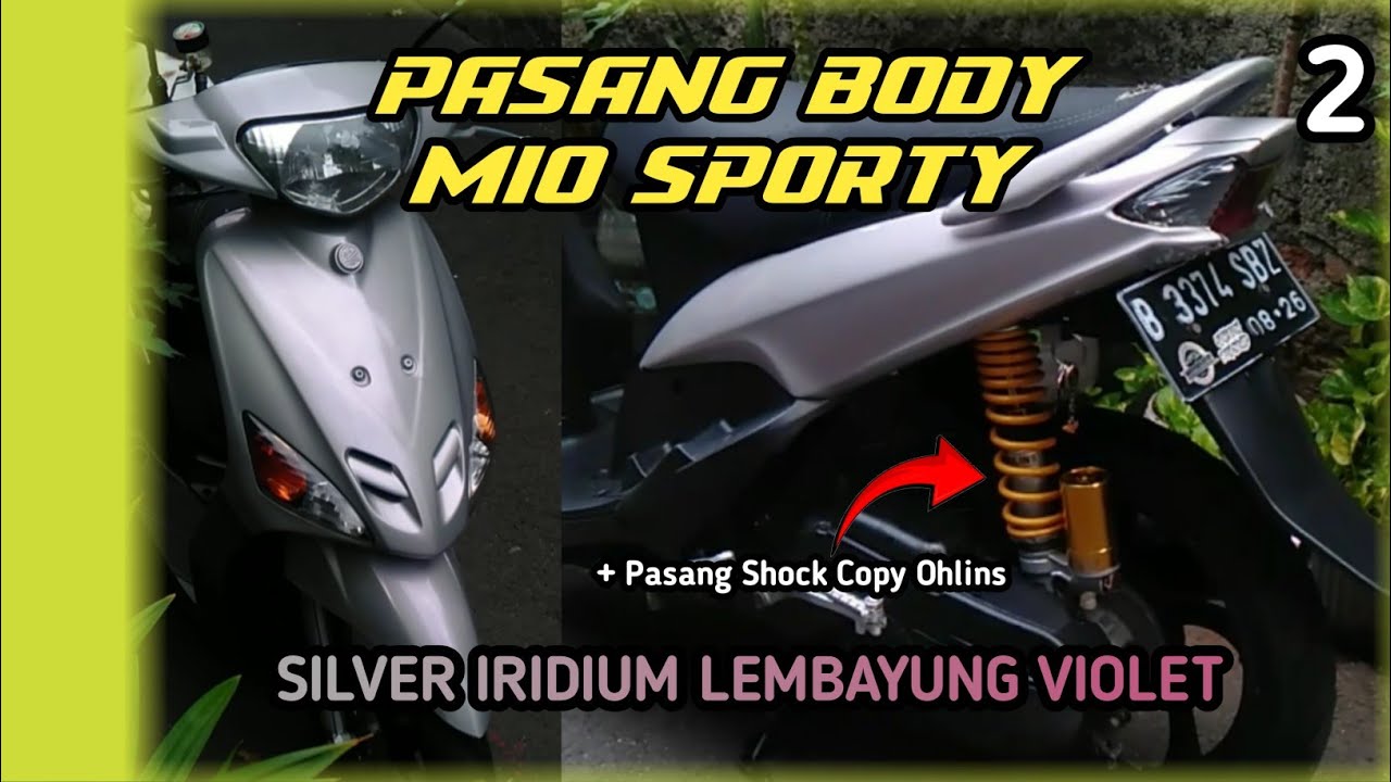 PASANG BODY MIO SPORTY + SHOCK DBS TABUNG BAWAH - Project Mio Sporty ...