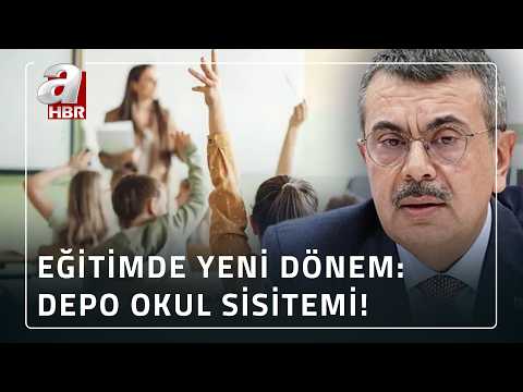 Öğrenci yerine öğretmen taşınacak! Bakan Tekin depo okul sistemini anlattı! | A Haber
