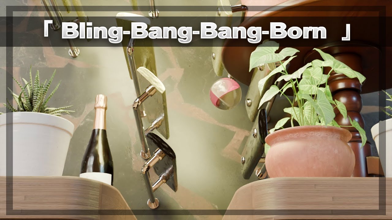 Bling-Bang-Bang-Born / Creepy Nuts Marble Music by SPICYMOTION - YouTube