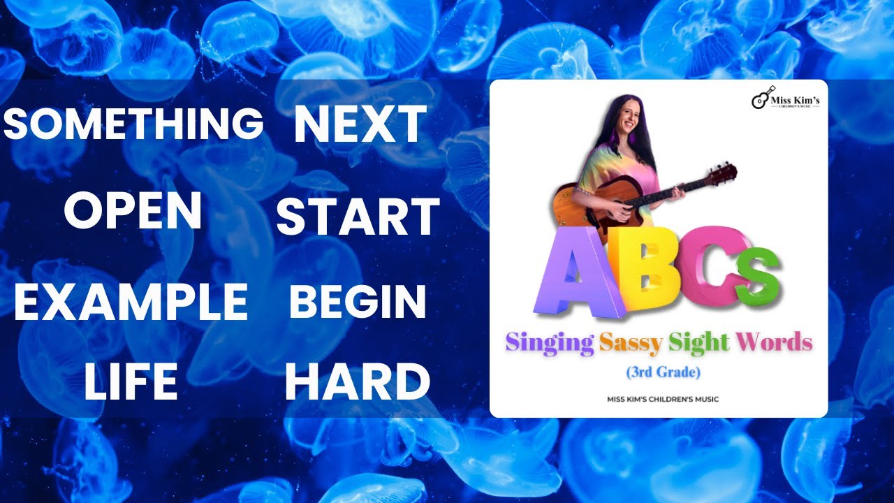 Sight Words (something, next, open, start, example, begin) - YouTube