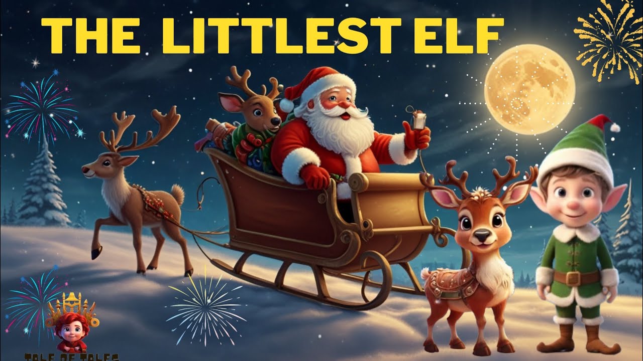 Read aloud "The Littlest Elf" kids bedtime story 📖 Fairy tale by Brandi ...