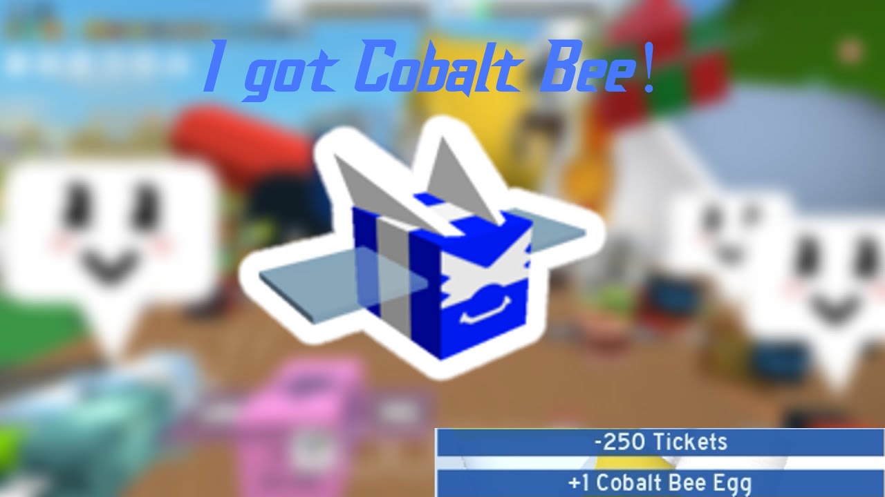 I got Cobalt Bee! | Bee Swarm Simulator - YouTube