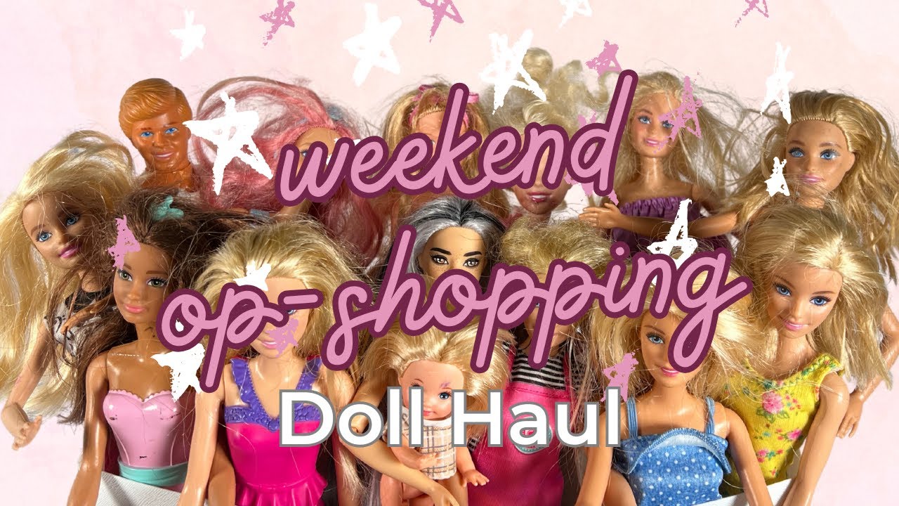 Winter Weekend Thrift Shopping Doll Haul - YouTube