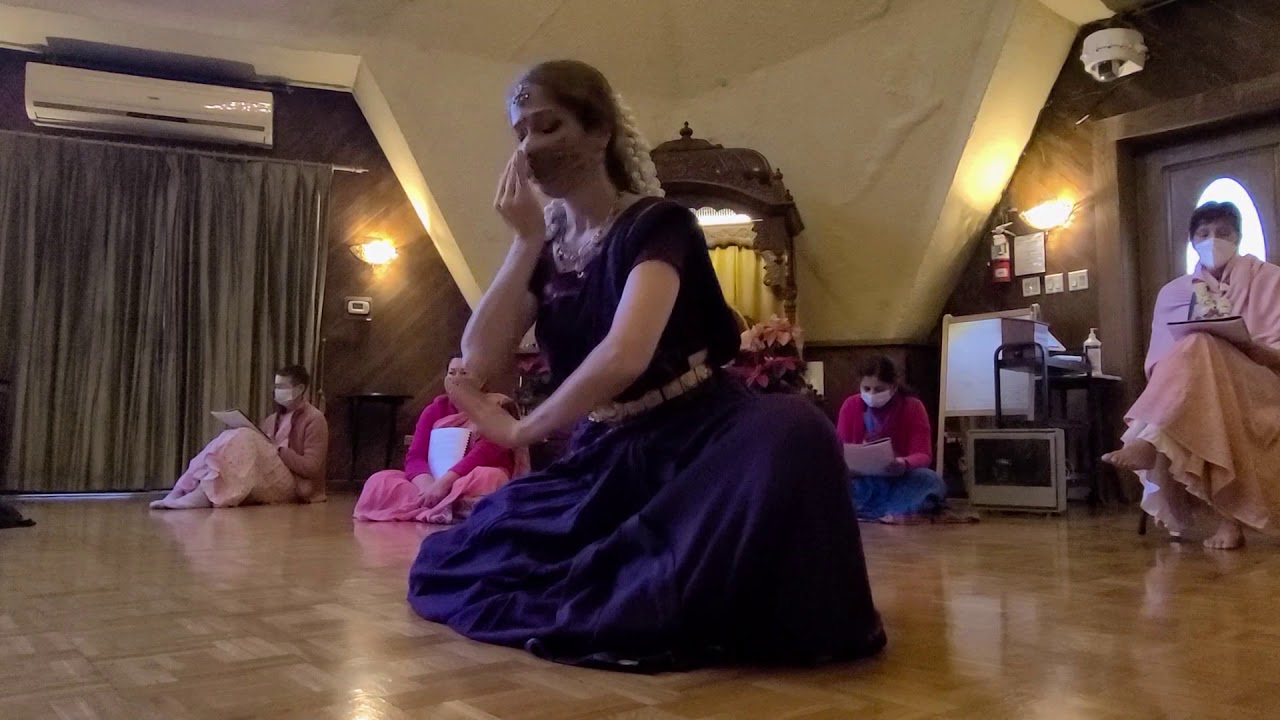 Manasa deha Geha dance in English - YouTube
