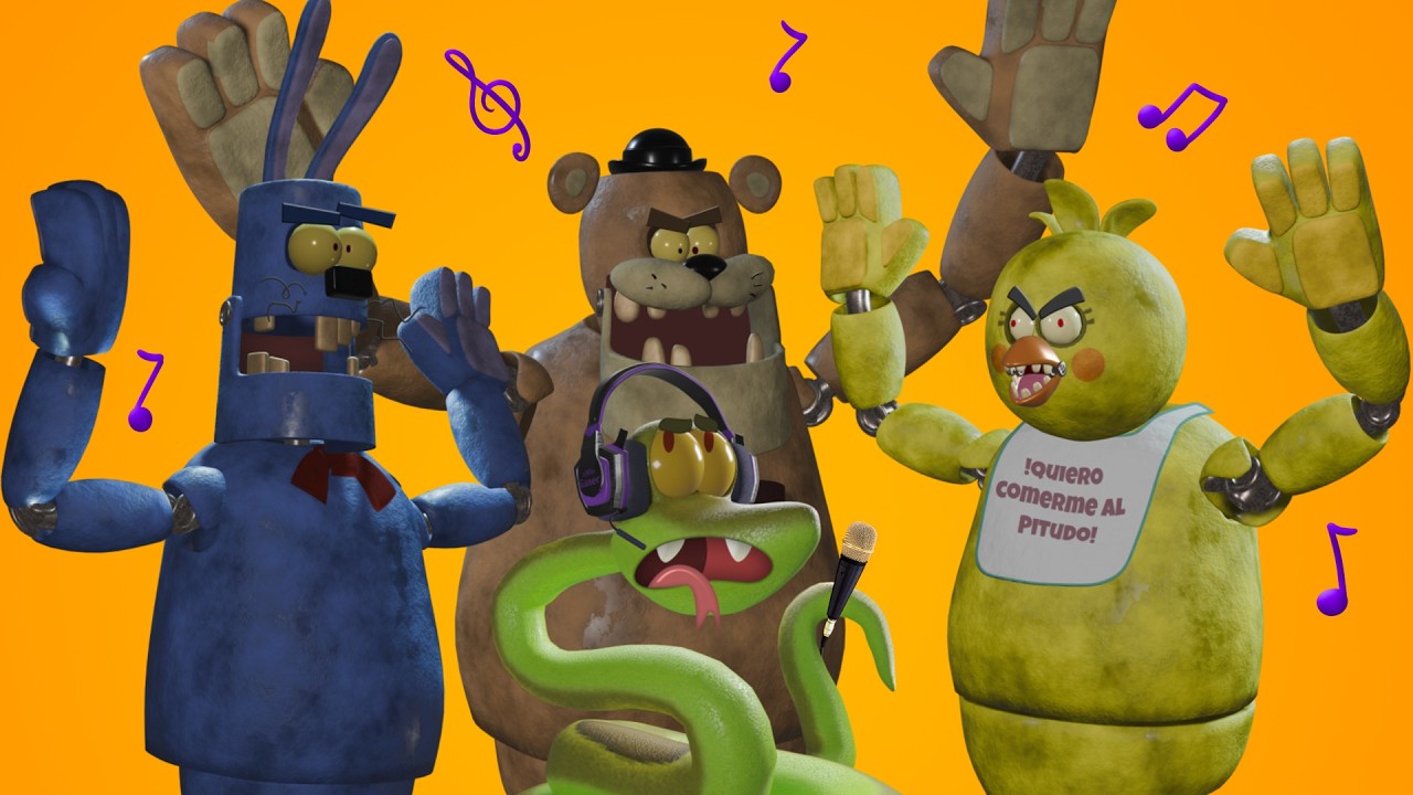 Five Nights at Freddy's MUSICAL PITUDO - YouTube