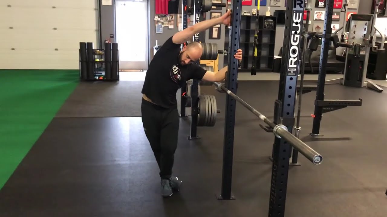 Lean Away Lateral Line Stretch - YouTube