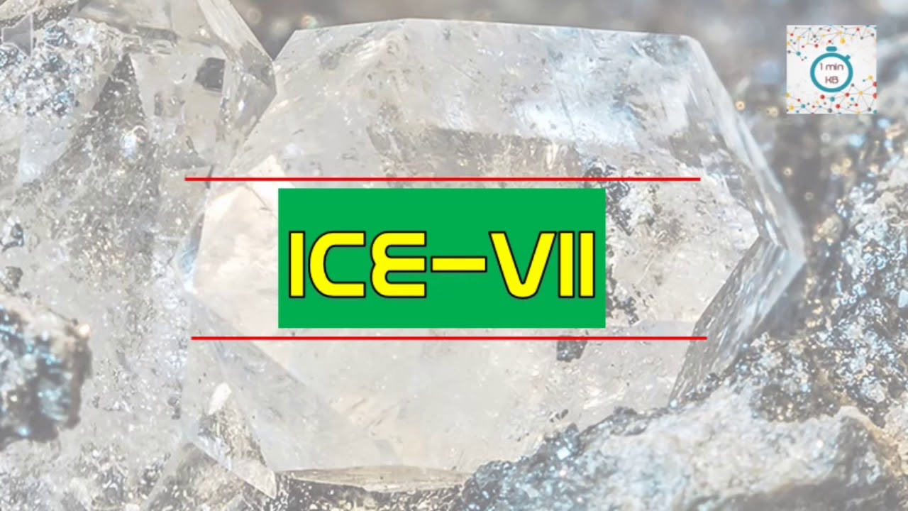 Scientist found water inside diamond - Ice VII - YouTube