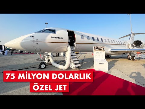 GLOBAL 7500 BOMBARDIER - ÖZEL JET KABİN İNCELEMESİ