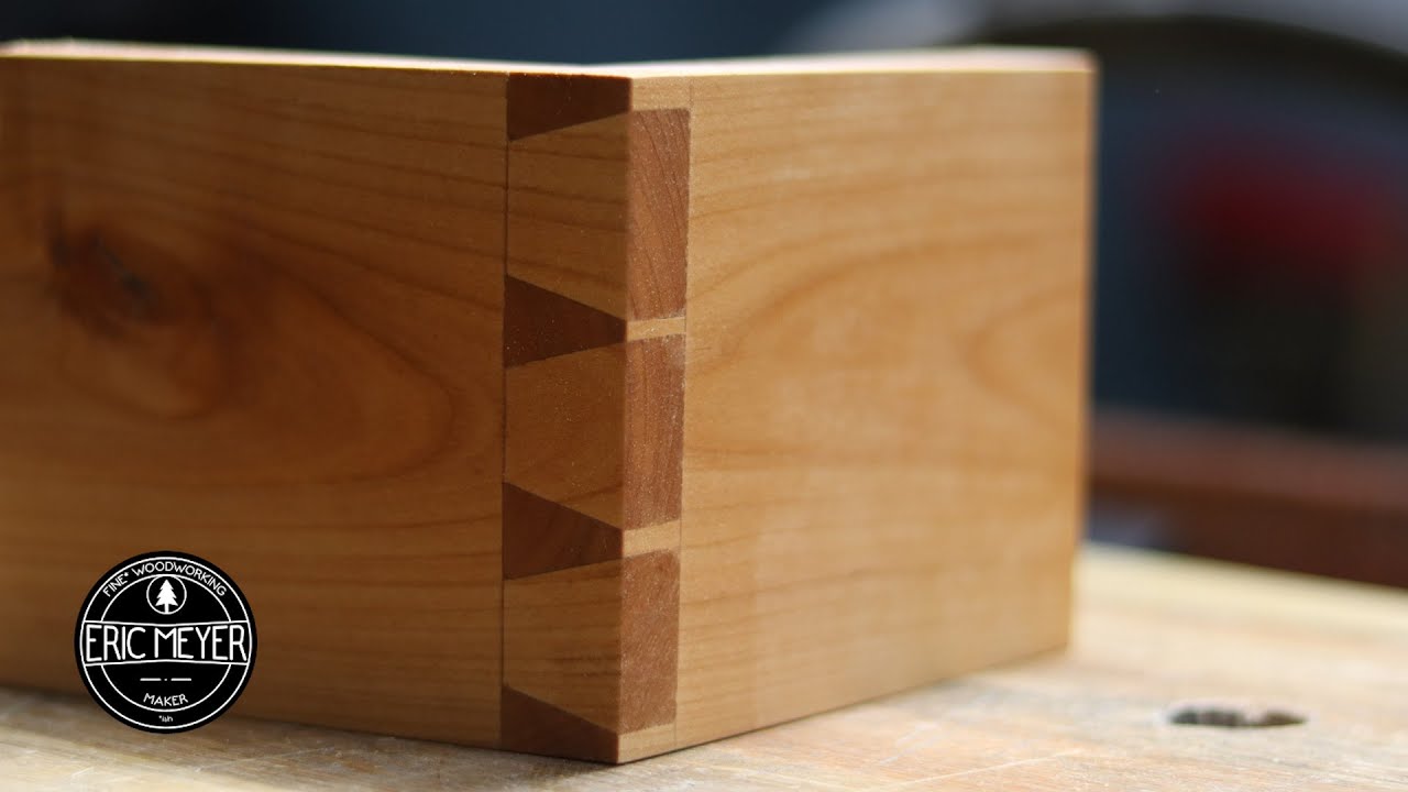 Exploring Joinery - The Shouldered Dovetail Joint - YouTube