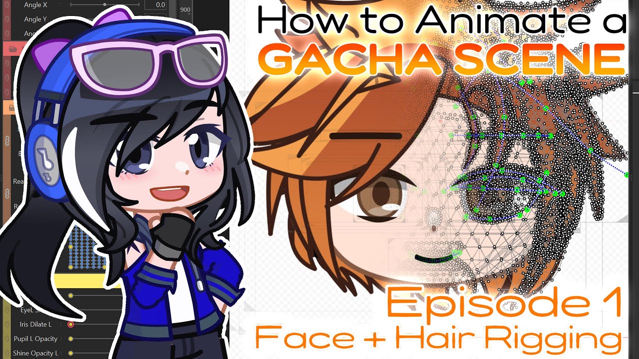 💎How To Animate A Gacha Scene: Live2D Tutorial Series | EP 1: Face ...