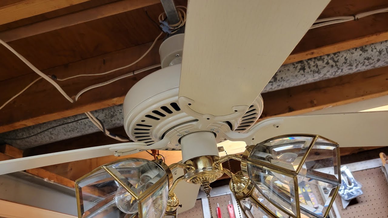 Emerson 1895 Series 54" Ceiling Fan - YouTube