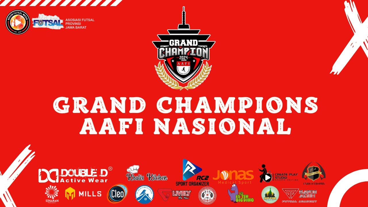GRAND CHAMPION AAFI 2024 U-16 PUTRA || GANESHA VS ADIHA FOUNDATION ...
