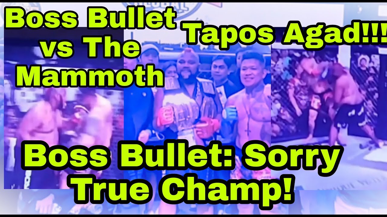 THE MAMMOTH vs BOSS BULLET FULL FIGHT HIGHLIGHTS| Post Fight Interview ...