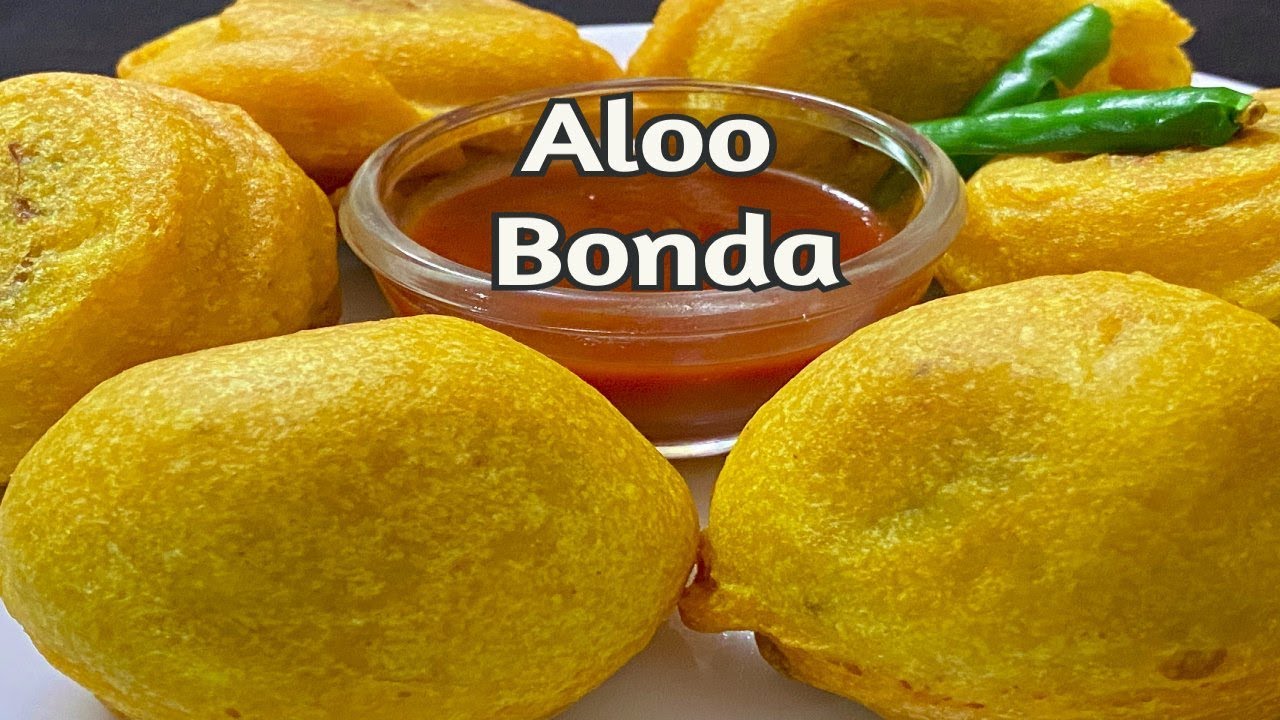 Aloo Bonda recipe | Easy evening snacks | famous street food batata ...