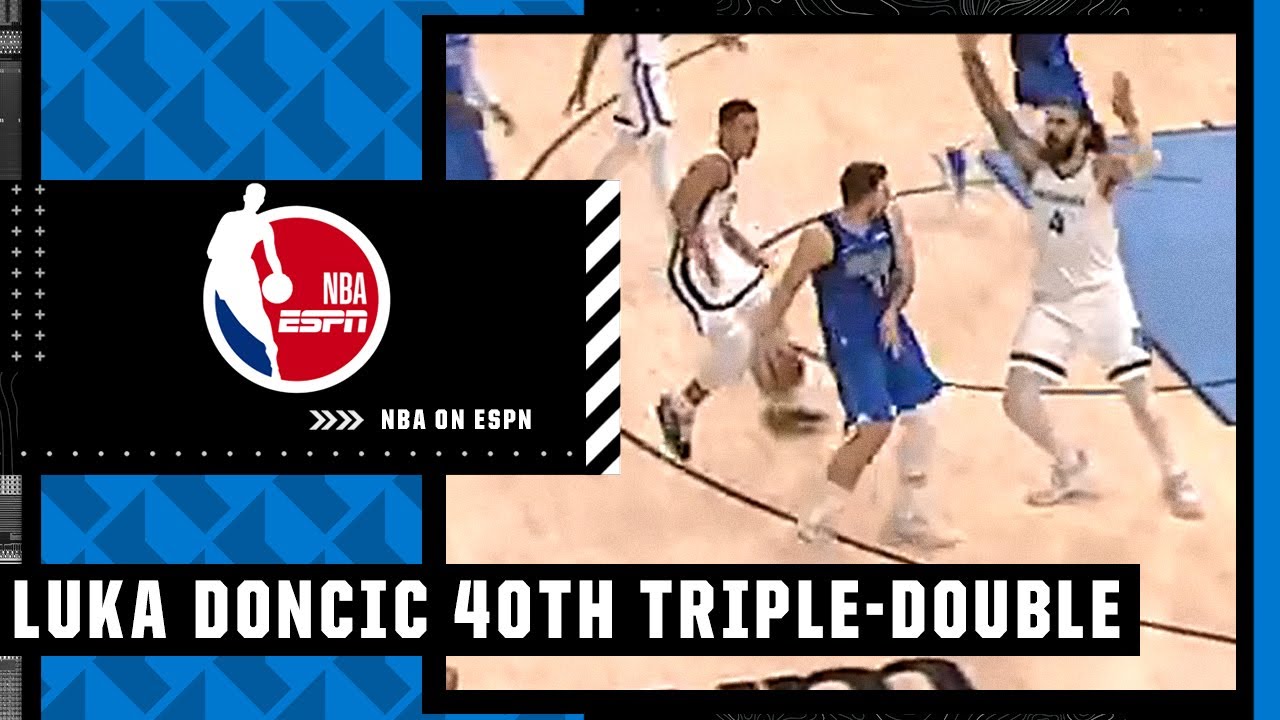 Luka Magic with behind-the-back DIME to register 40th career triple ...