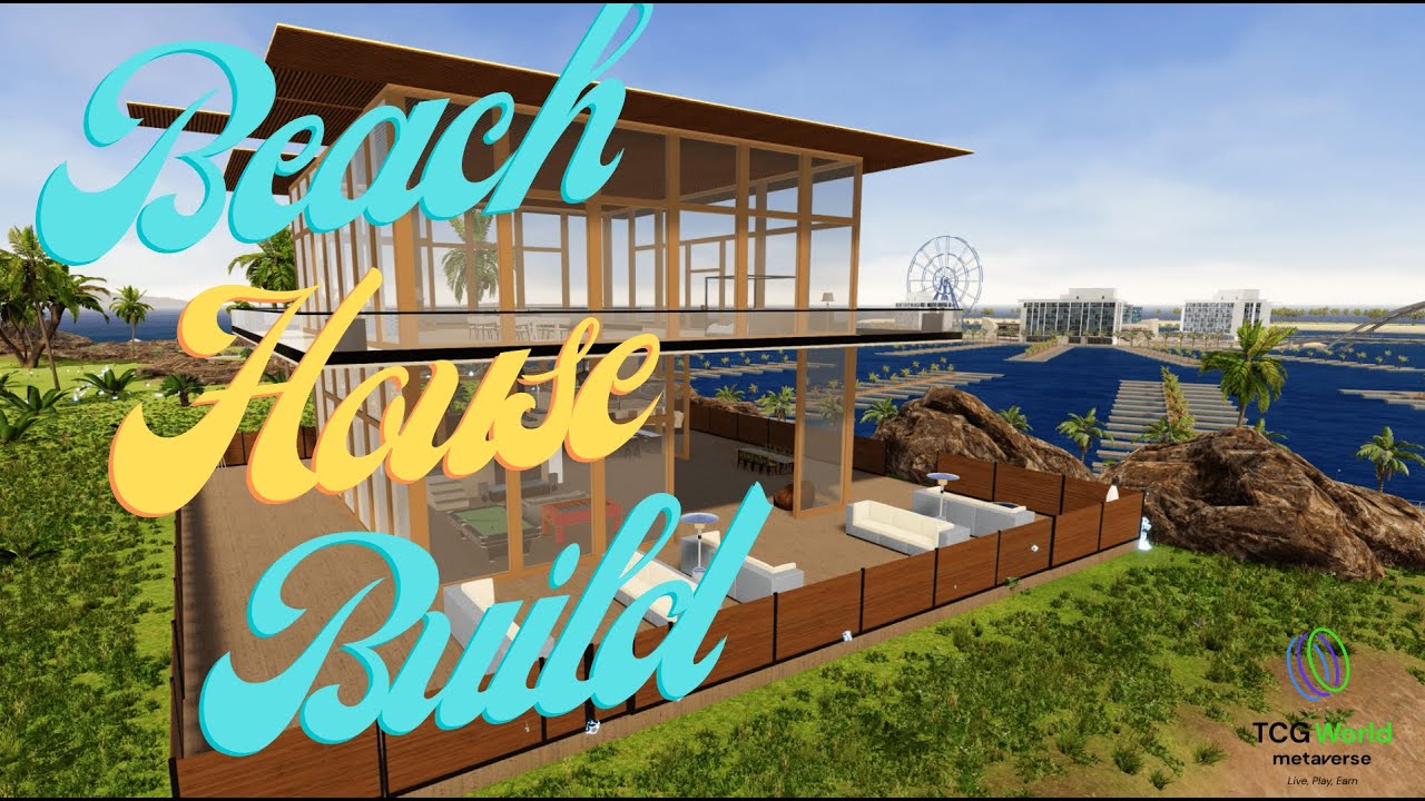Build Your Dream Beach House in the TCG World Metaverse! - YouTube
