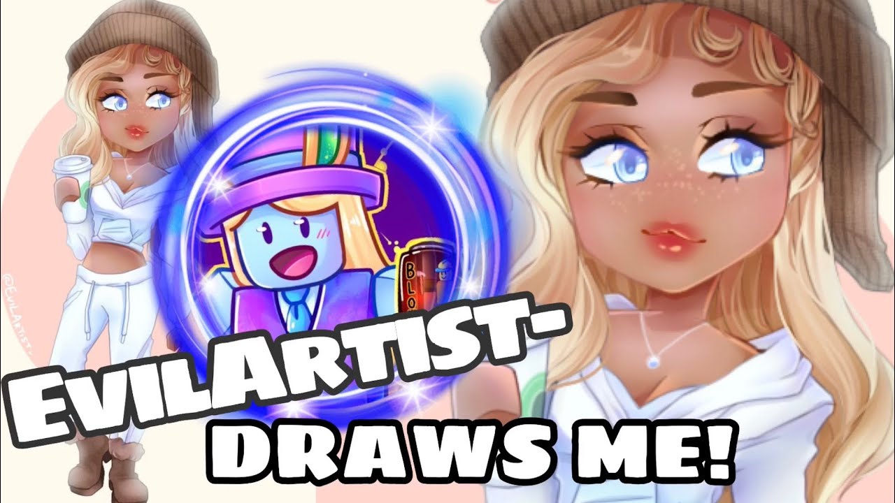 EVILARTIST DREW ME! O. M. G...! ROBLOX DREAM. - YouTube