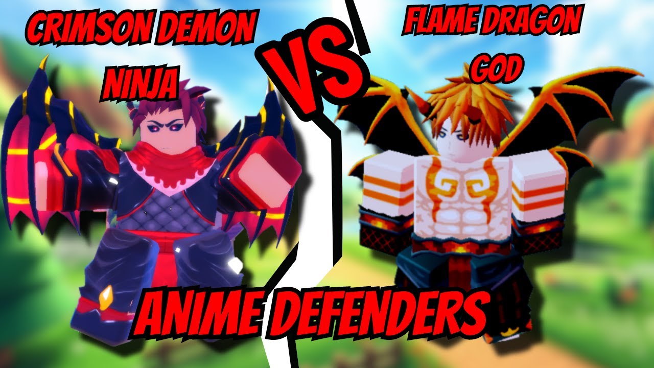 Crimson Demon Ninja VS Flame Dragon God! Who Is Better? [ Anime ...