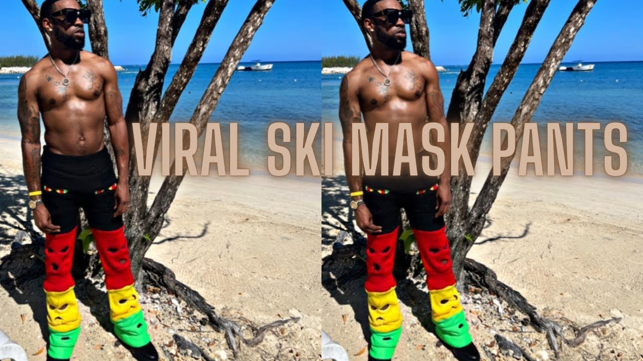 HOW TO MAKE VIRAL SKI MASK PANTS | DIY - YouTube