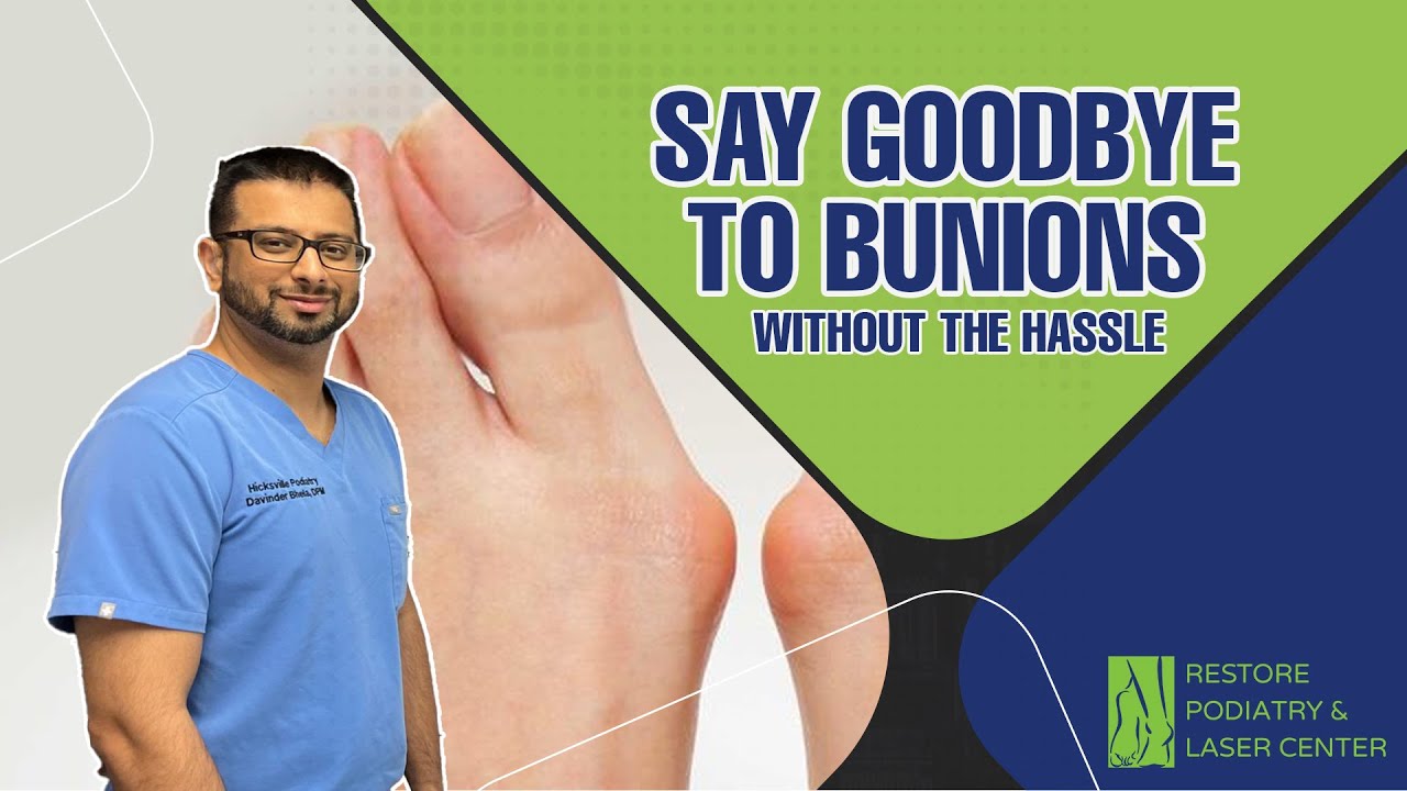 Say Goodbye to Bunion Foot Without The Hassle #podiatrist #bunions # ...