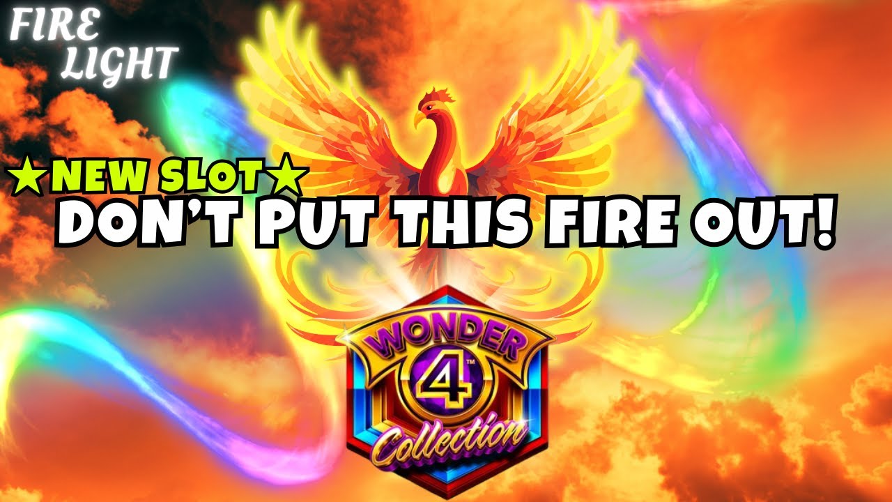 ★NEW SLOT★ WONDER 4 COLLECTION - FIRE LIGHT! by Aristocrat Gaming - YouTube