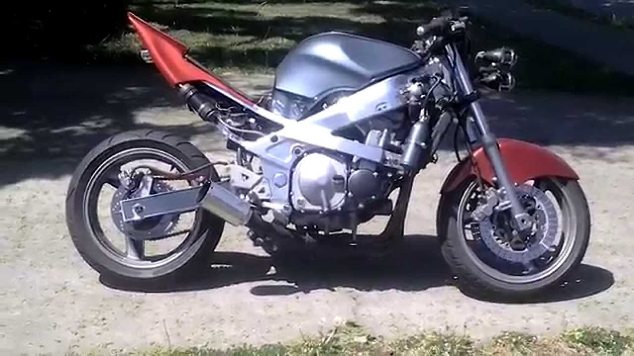 Loudest Kawasaki ZX6 Streetfighter Ever! - YouTube