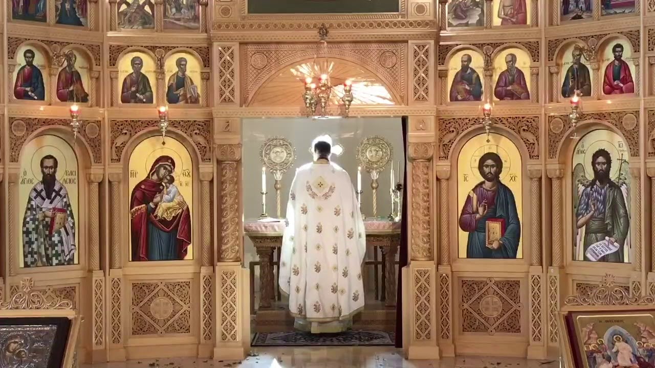 5-10-2020 Liturgy, St. Basil the Great Greek Orthodox Church Houston ...
