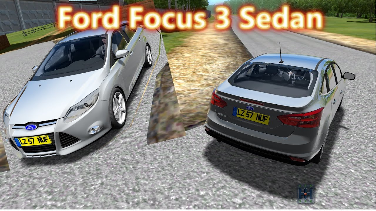 City Car Driving - Ford Focus 3 Sedan - Cruisen Wir #12 [G27] - YouTube