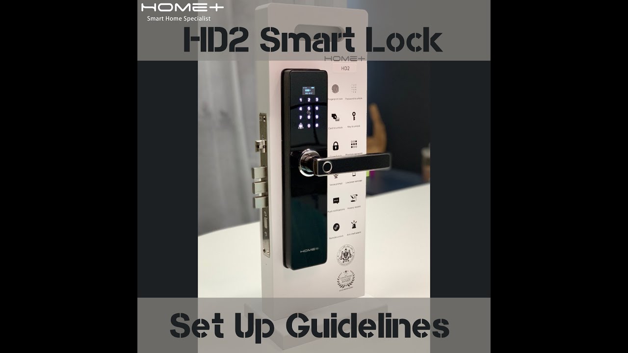《HomePlus》 HD2 Smart Lock Tutorial - YouTube