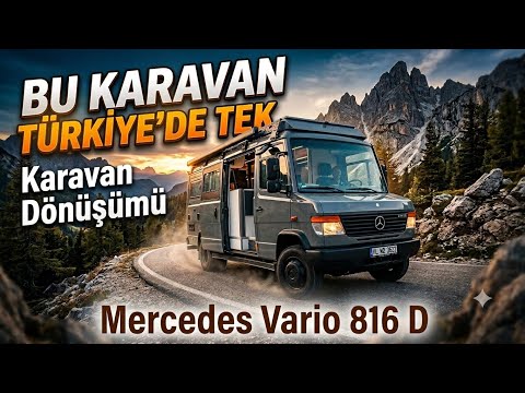 İZMİR'DEN ALMANYA'YA YAPILAN EMSALSİZ KARAVAN. Mercedes Vario. #hemkaravan