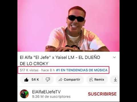 Yaicel LM ft El Alfa - El DUEÑO DE LOS CROKY - YouTube