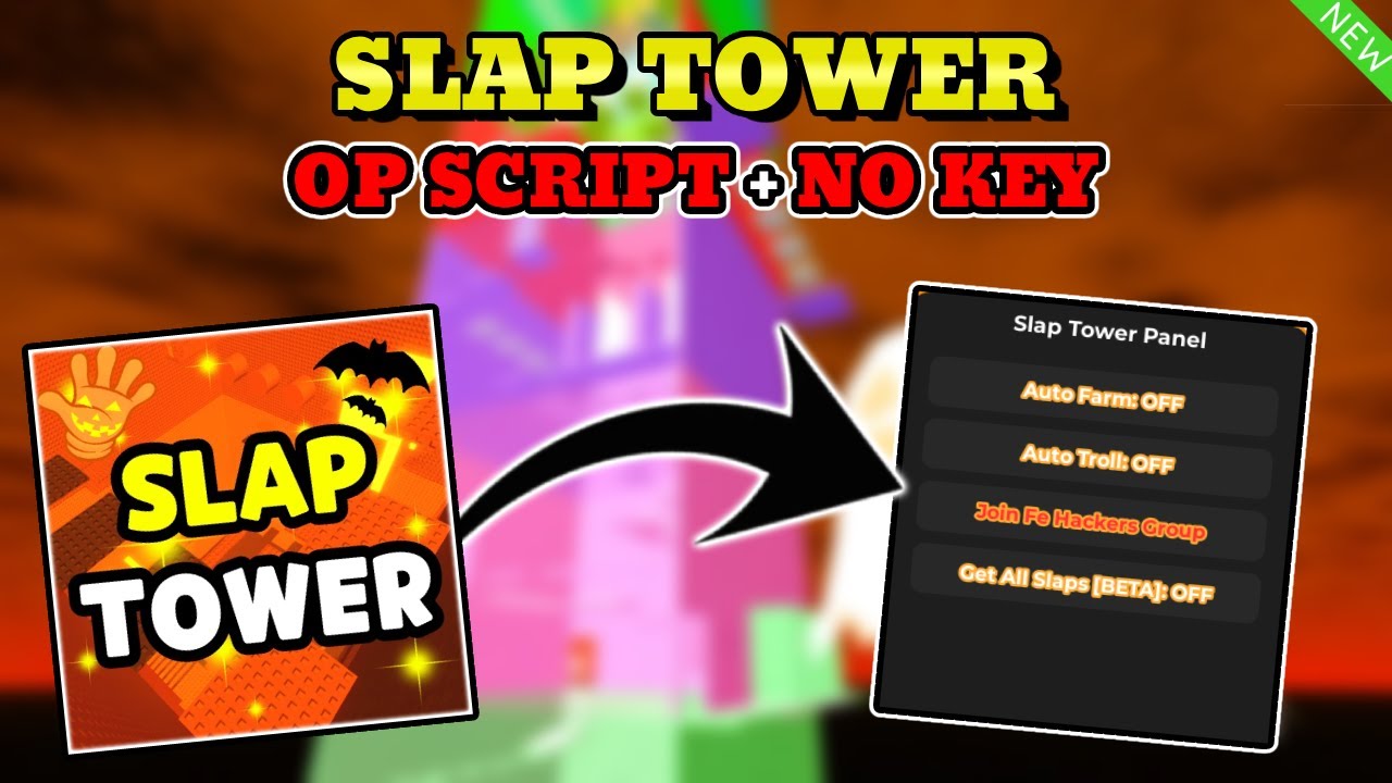 *NEW* Slap Tower Script (AUTO FARM CANDY, AUTO TROLL, GET ALL SLAPS ...