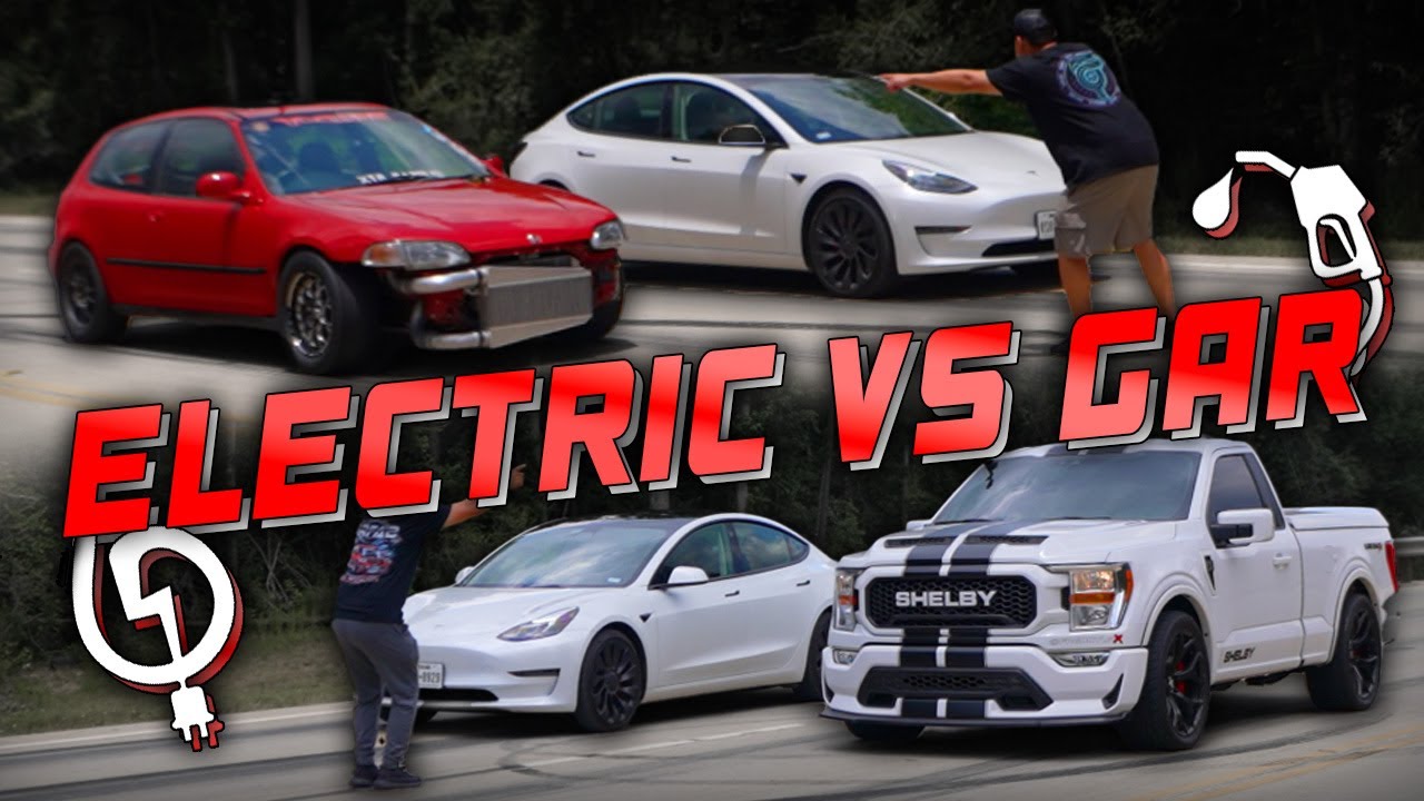 "Electric vs Gasoline: Tesla Model 3 takes on Turbo Honda Civic in a ...