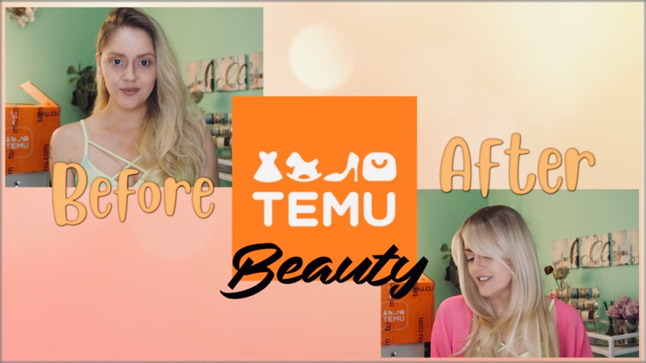 Temu ~ Beauty Finds! Wig & More! Did I Just Dye My Eyebrows? 30% Off ...