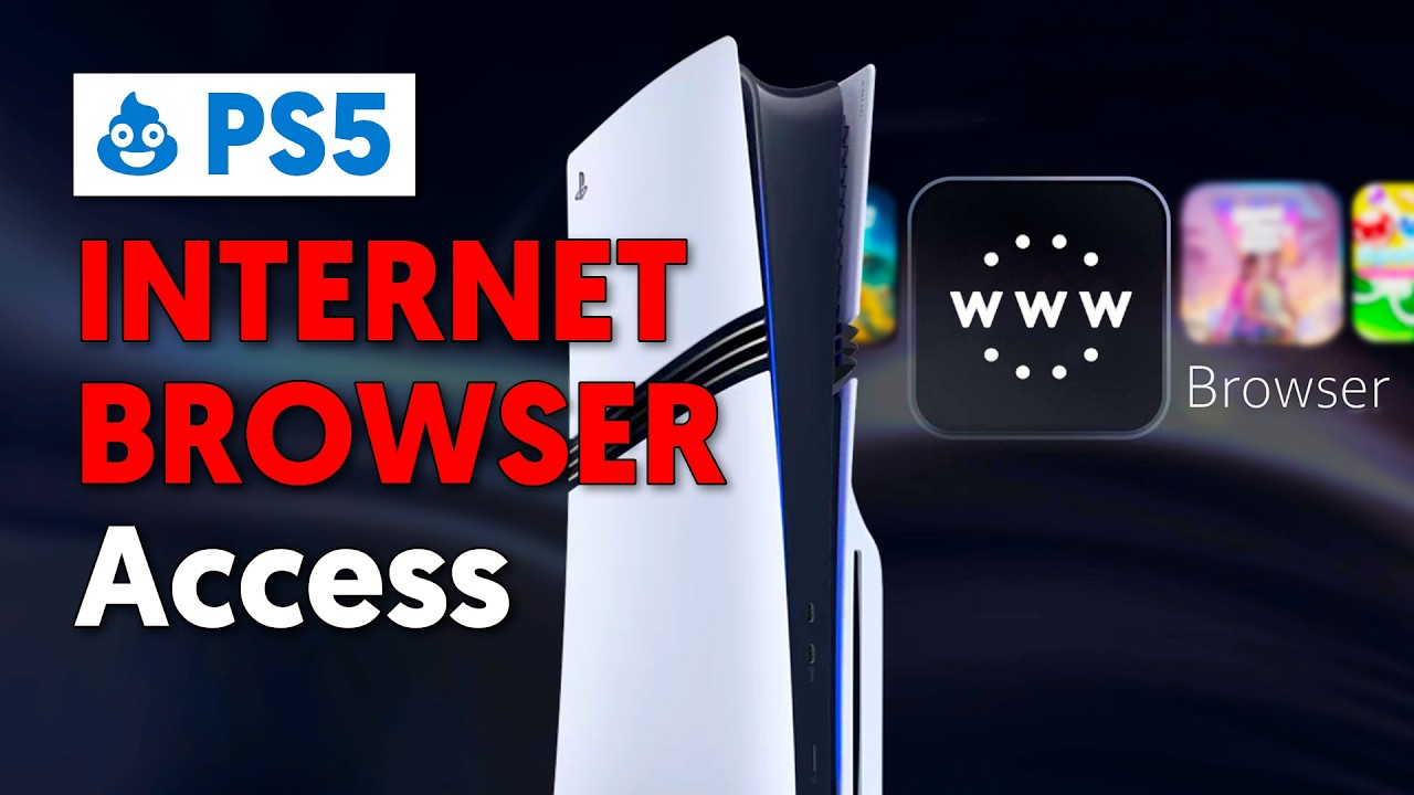 Accessing Internet Browser on PS5 - January 2025 - YouTube