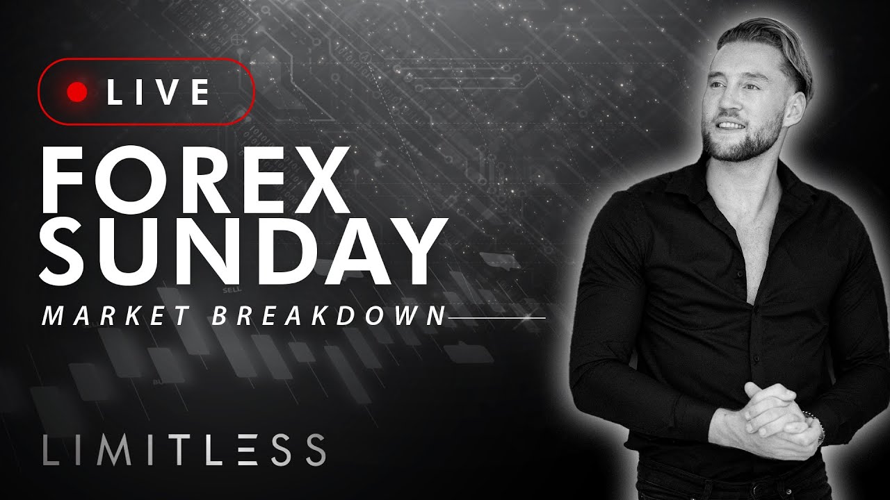 🔴LIVE FOREX SUNDAY MARKET BREAKDOWN - BEAUTIFUL SETUPS (FTMO CHALLENGE ...
