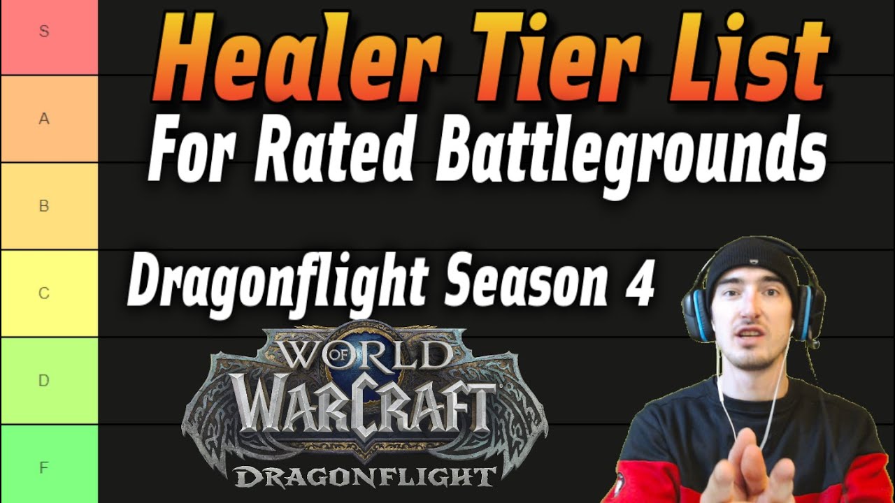 RBG Healer Tier List Dragonflight PvP Season 4 - YouTube