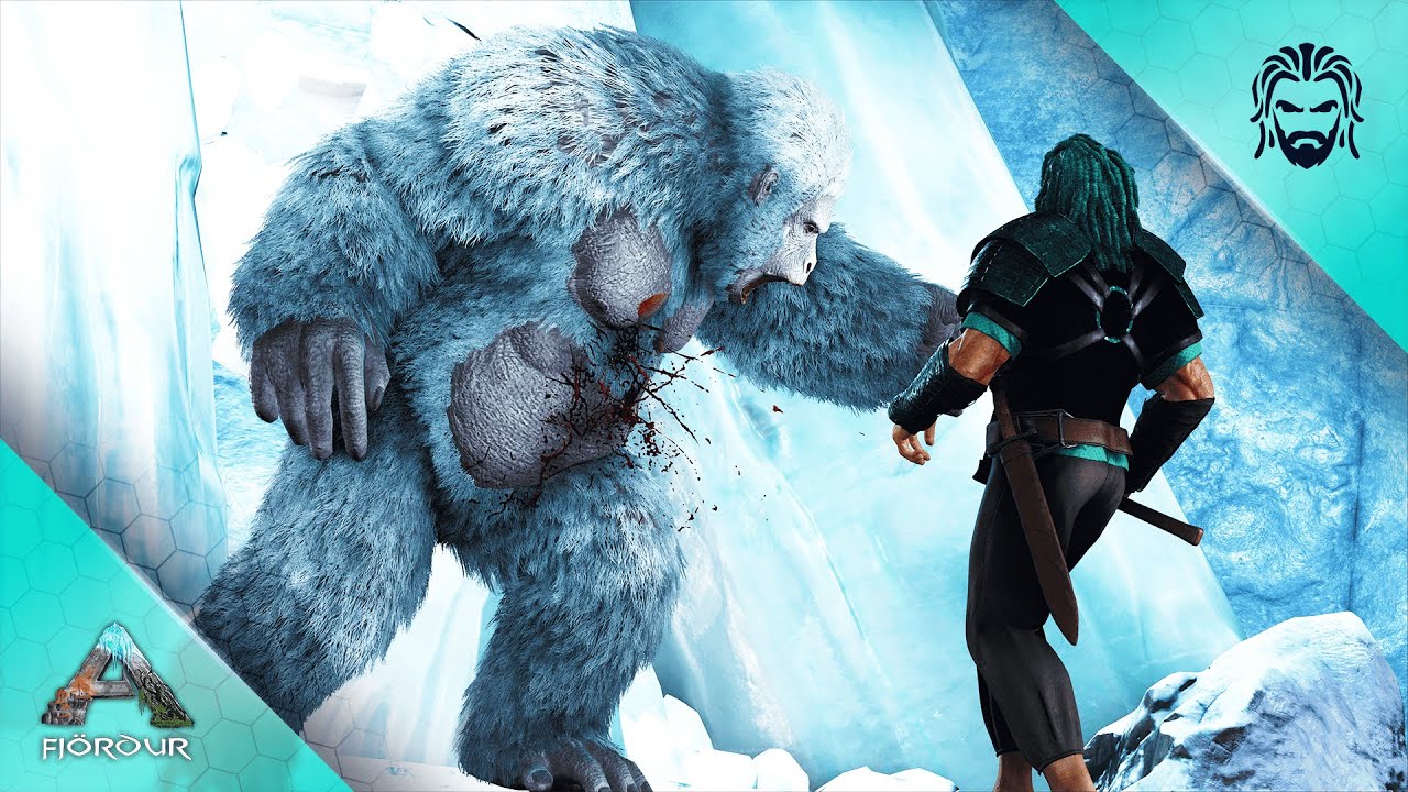 Exploring A Frozen Fortress Filled With Yetis! - ARK Survival Evolved ...