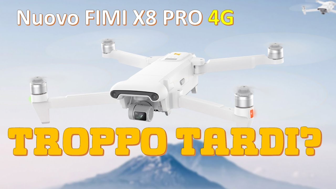 Ecco il nuovo drone FIMI X8 PRO con modulo 4G. Interessante, se non ...