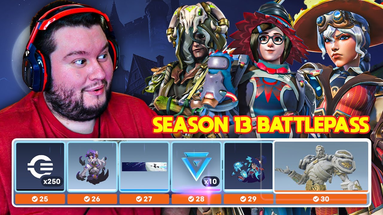 Everything NEW In The Season 13 Overwatch 2 Battlepass - YouTube