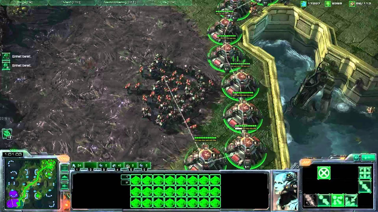 StarCraft II - Bunker-Highway/Terran Teleport of Death (TToD) - YouTube