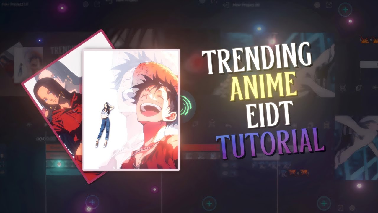 trending anime manga edit on youtube - tutorial 🙂 - YouTube