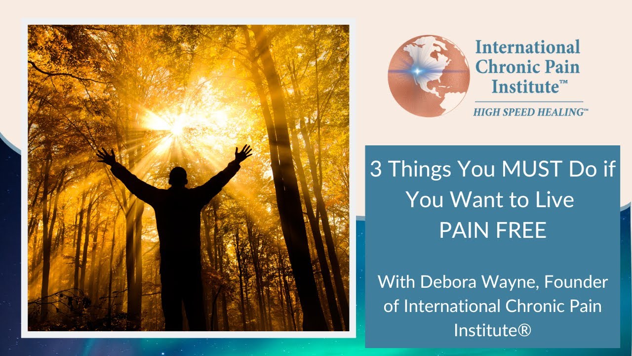 3 Things You MUST Do if You Want to Live PAIN FREE - YouTube